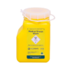 Sharps Container 500ml Non-spill Screw top lid - Ace Waste