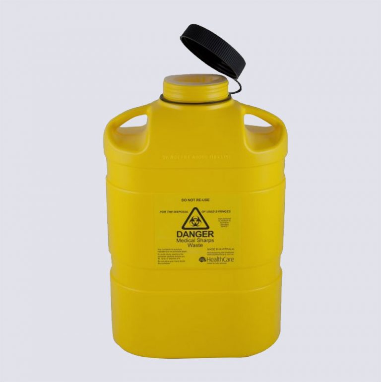 Buy 8L Sharps Container | FITTANK™ | Ace Waste